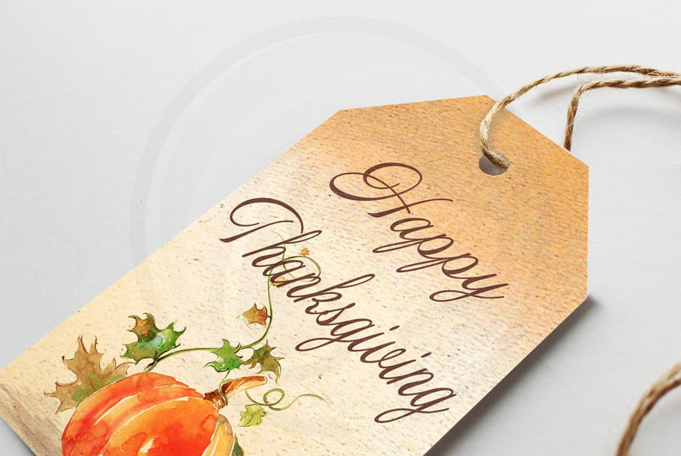 Autumn Watercolor Gift Tags for Thanksgiving And Fall Events – Your ...