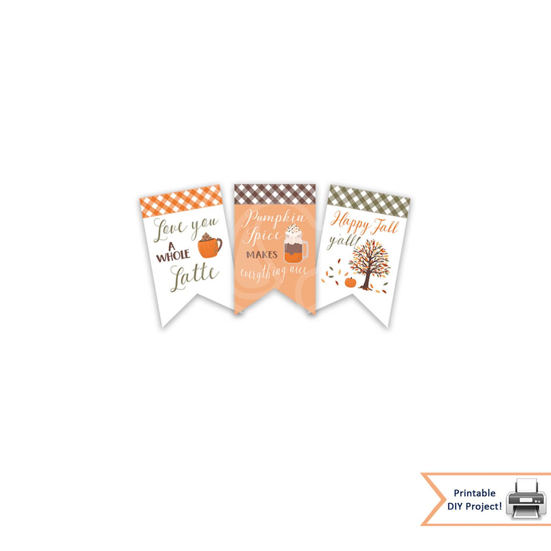 Pumpkin Spice Autumn Gift Tags for Halloween & Thanksgiving – Your ...