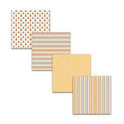 Fall Pumpkin Spice Digital Scrapbook Papers for Halloween and Thanksgi ...