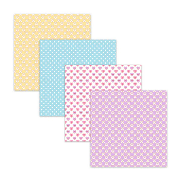 Valentine's Day Cookie Themed Digital Scrapbook Paper – Your Paper Stash